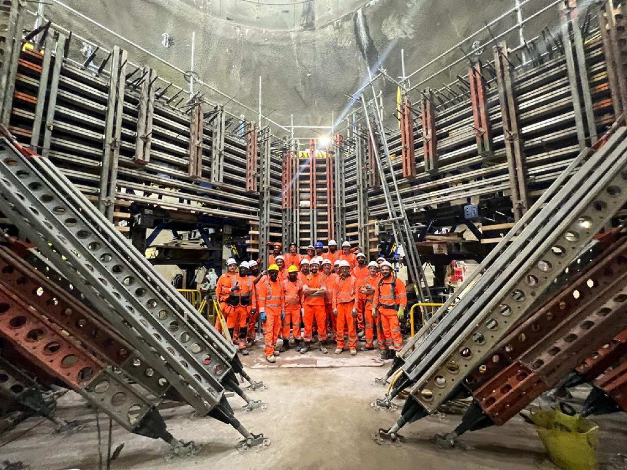 Huge Service Tunnel completes at Euston | Joseph Gallagher Ltd
